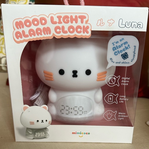 Accents | Nib Mimicoco Mood Light Alarm Clock Nana | Poshmark